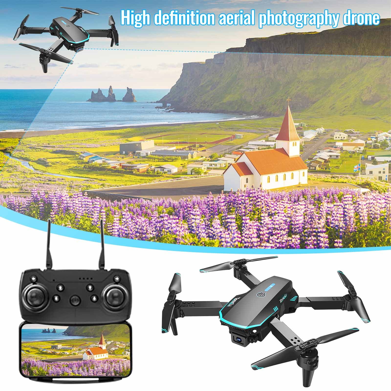 kttectoa Drones Gifts The New Drone 8k Profesional HD Camera Drones ...