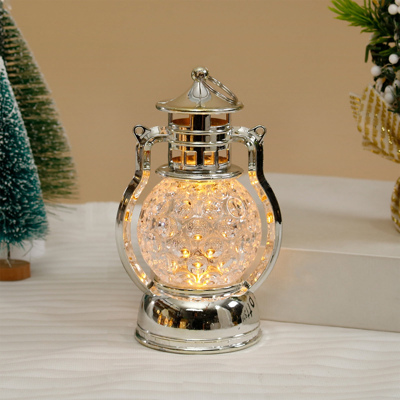 kttectoa Retro Small Oil Lamp LED Wind Horse Lamp Holiday Decoration ...