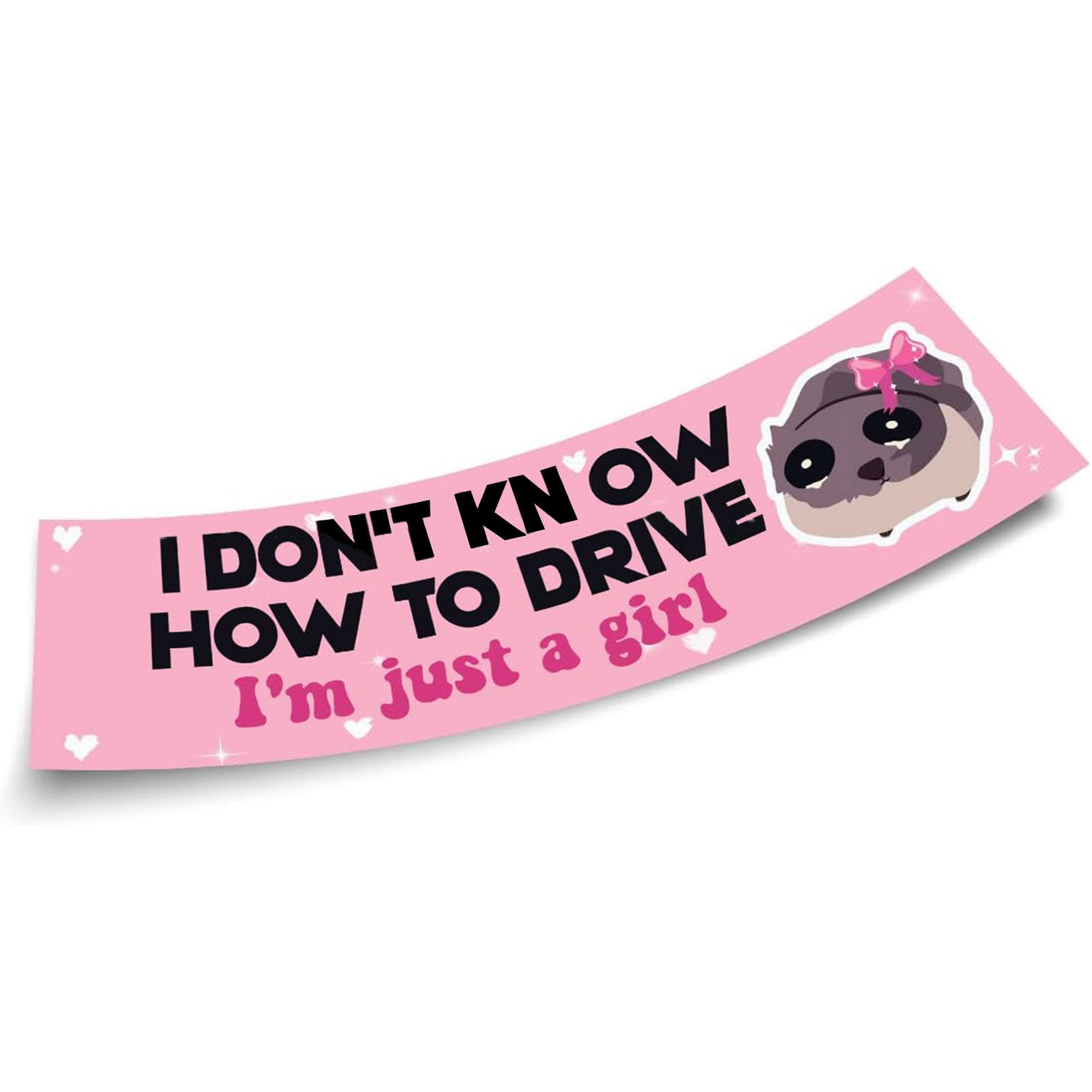 kuigmr Sad Hamster Bumper Sticker Waterproof Hamster Meme Sticker Sad ...