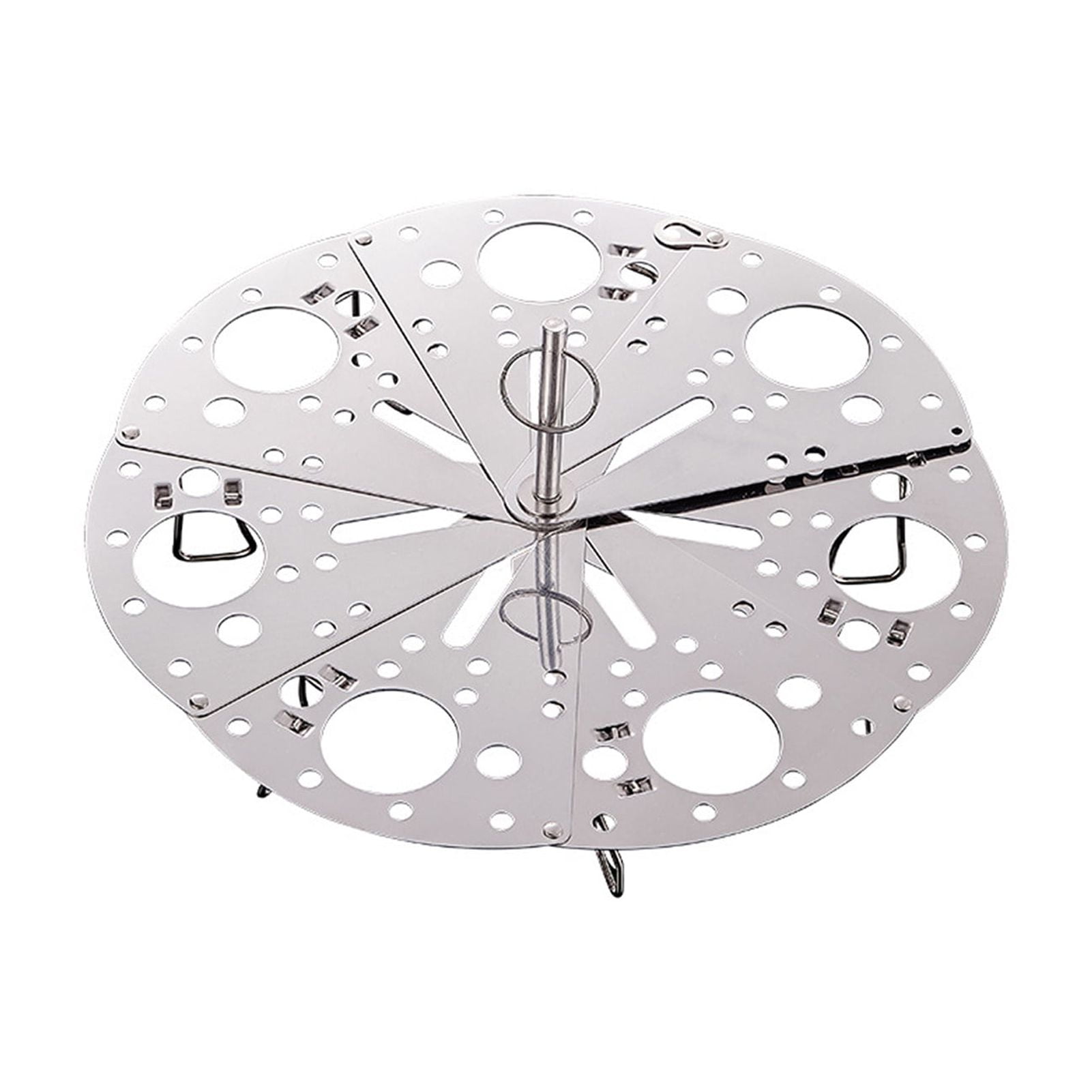 kuigmr Stainless Steel Rack Retractable Legs Pot Holder Stainless Steel ...