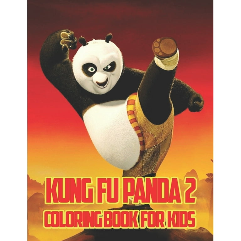 kung fu panda 2 coloring pages