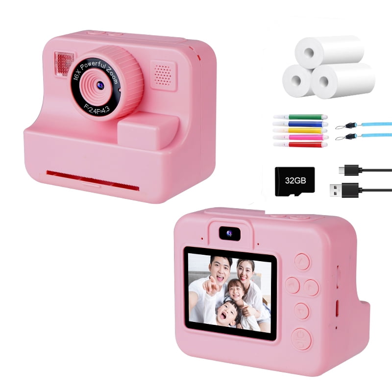 kunming Instant Print Camera for Kids，Kids Digital Camera Toddler ...