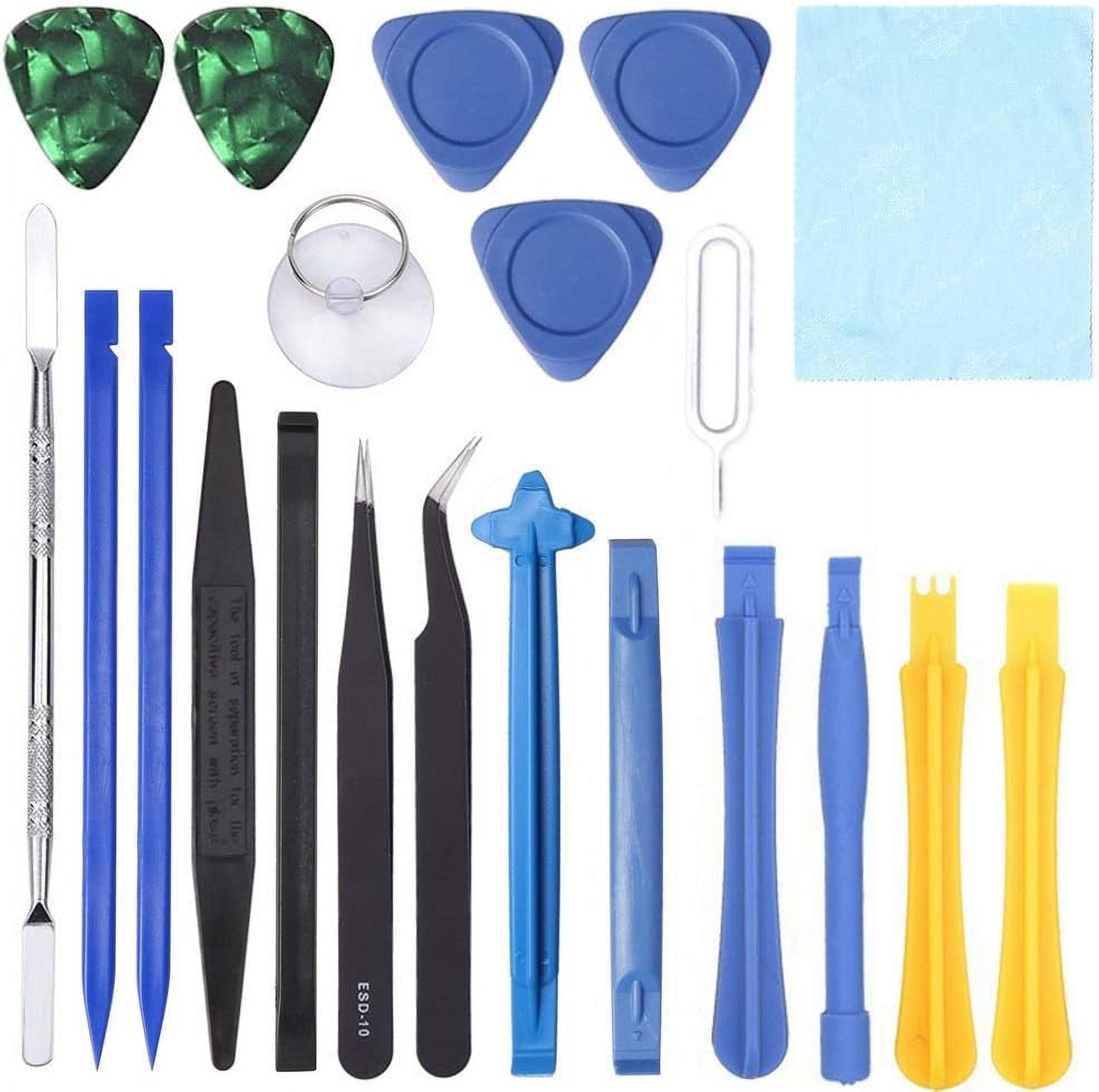 kuou 21 in 1 Prying Tool Kit, Opening Pry Tool Repair Plastic Spudger ...
