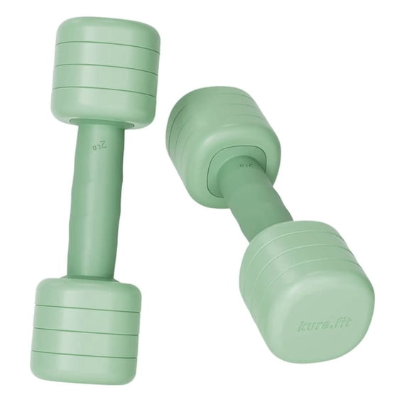 kure.fit Adjustable Dumbbell Set, Light Hand Weights for Women with One ...