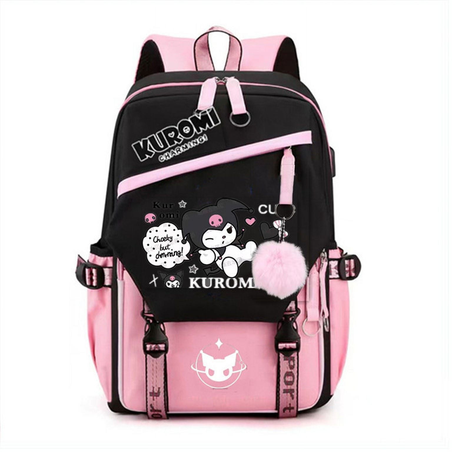kuromi Anime Backpacks Cartoon Laptop Backpack Daypack 3D Printed for ...