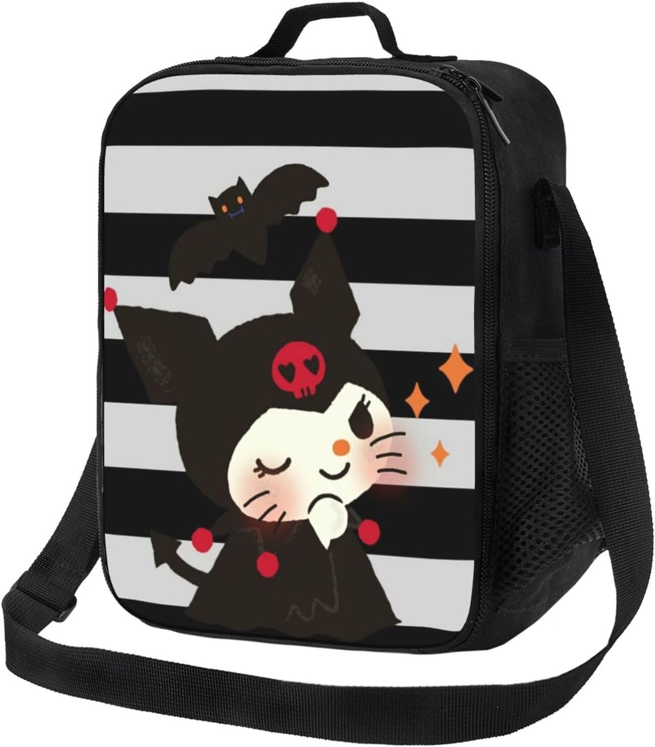kuromi Cute Ku Romi Lunch Box Insulated Lunch Bags Zipper Lunch Bag ...