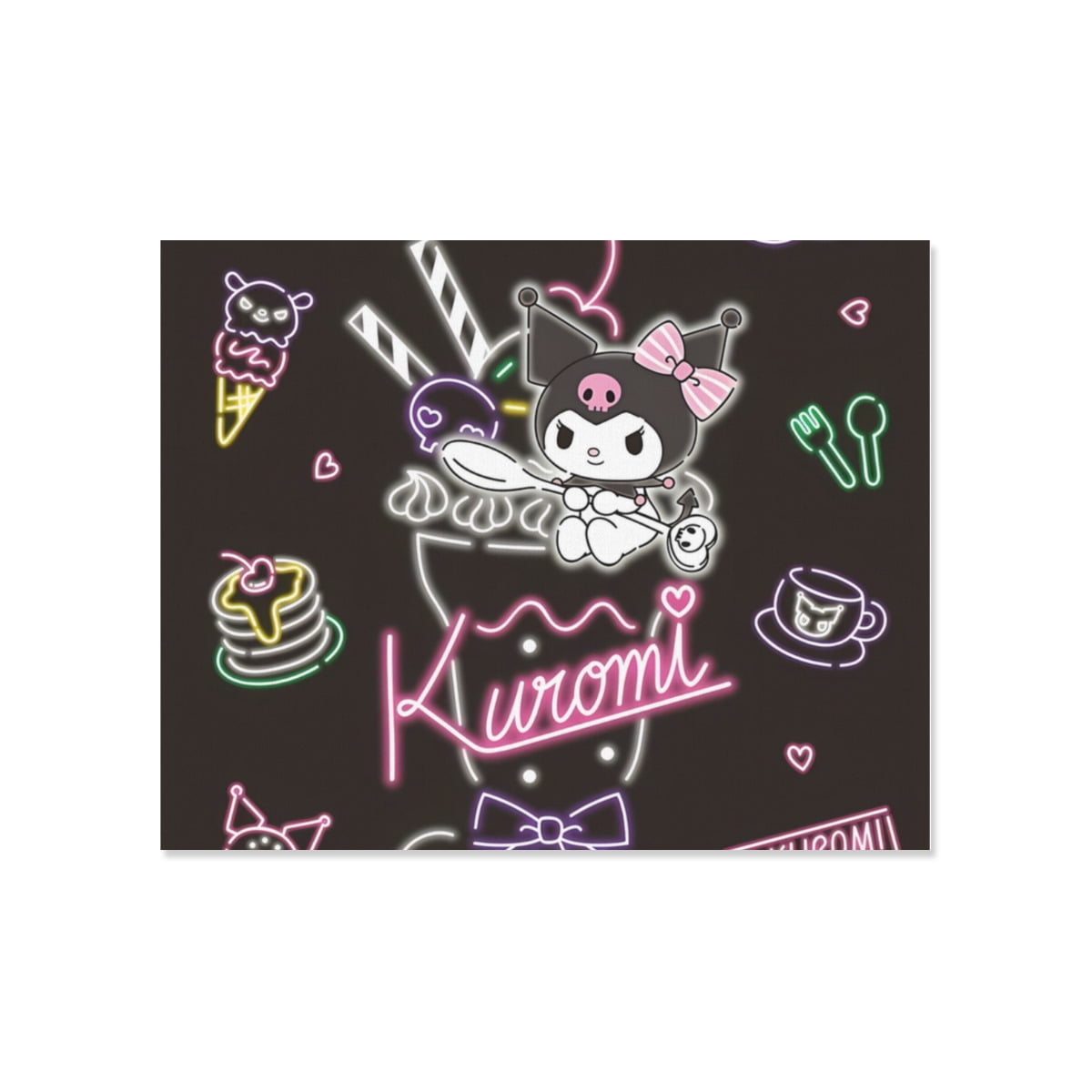 kuromi Frameless canvas poster - without frame anime poster bedroom ...