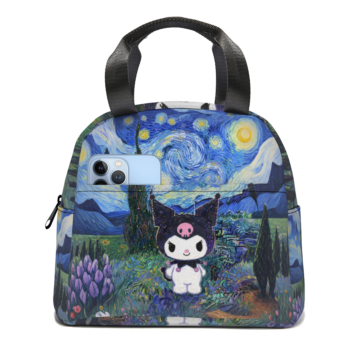 kuromi Insulated Lunch Box Unisex Reusable Lunch Box Portable Thermal ...