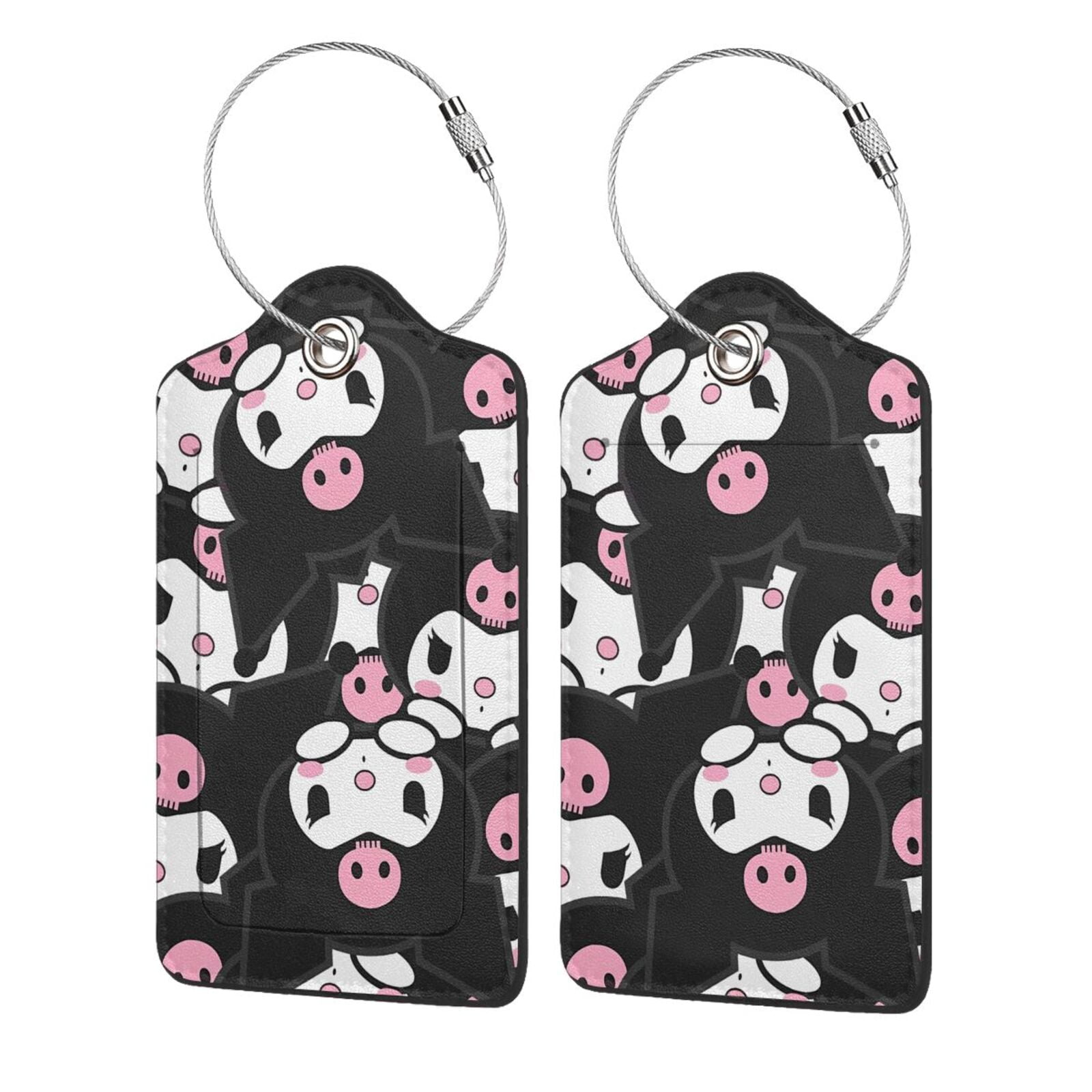 kuromi Luggage Tags for Suitcases Travel ID Identification Labels Set ...