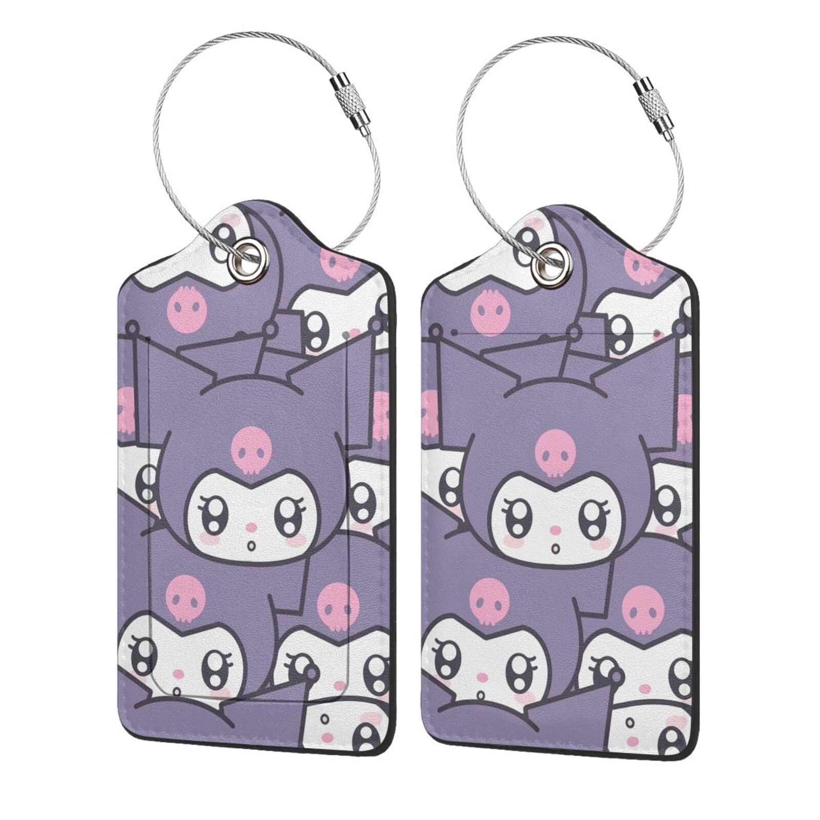 kuromi Luggage Tags for Suitcases Travel ID Identification Labels Set ...