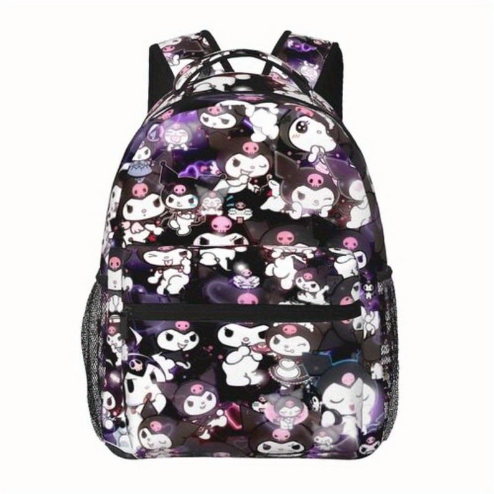 kuromi Movie Backpack Set, Casual Backpack, 3D Print Laptop Backpack ...