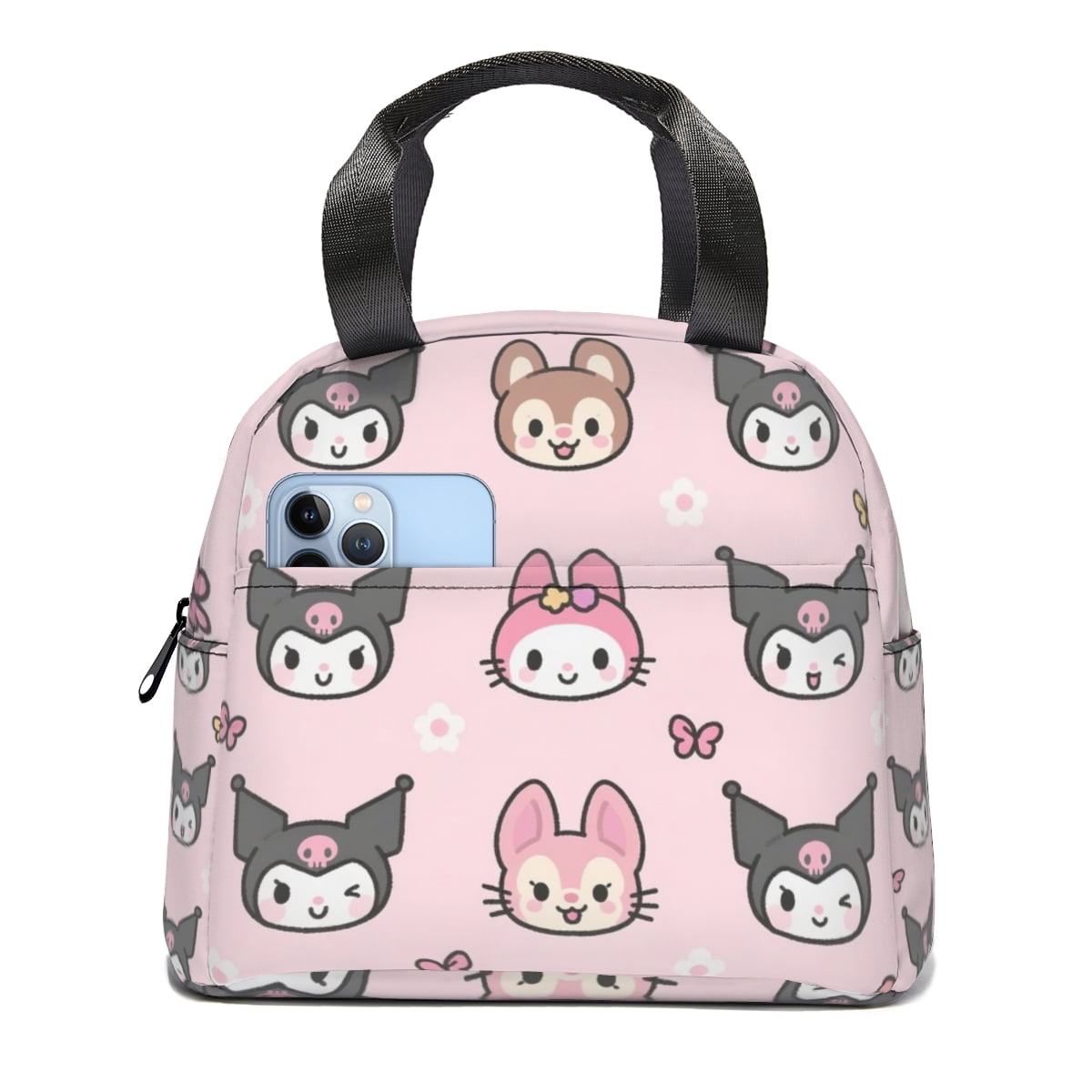 kuromi Reusable and cute lunch bag, suitable for both men and women ...