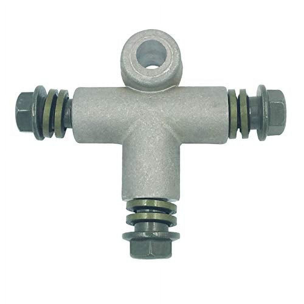 kweiny Motorcycle Hydraulic Brake Line Tee Hose Connector 3 Way Adapter ...