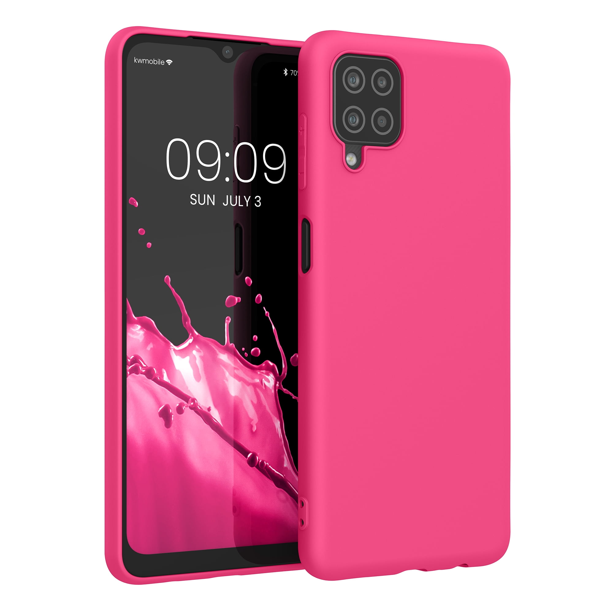 kwmobile Case Compatible with Samsung Galaxy A12 Case - Soft Slim ...