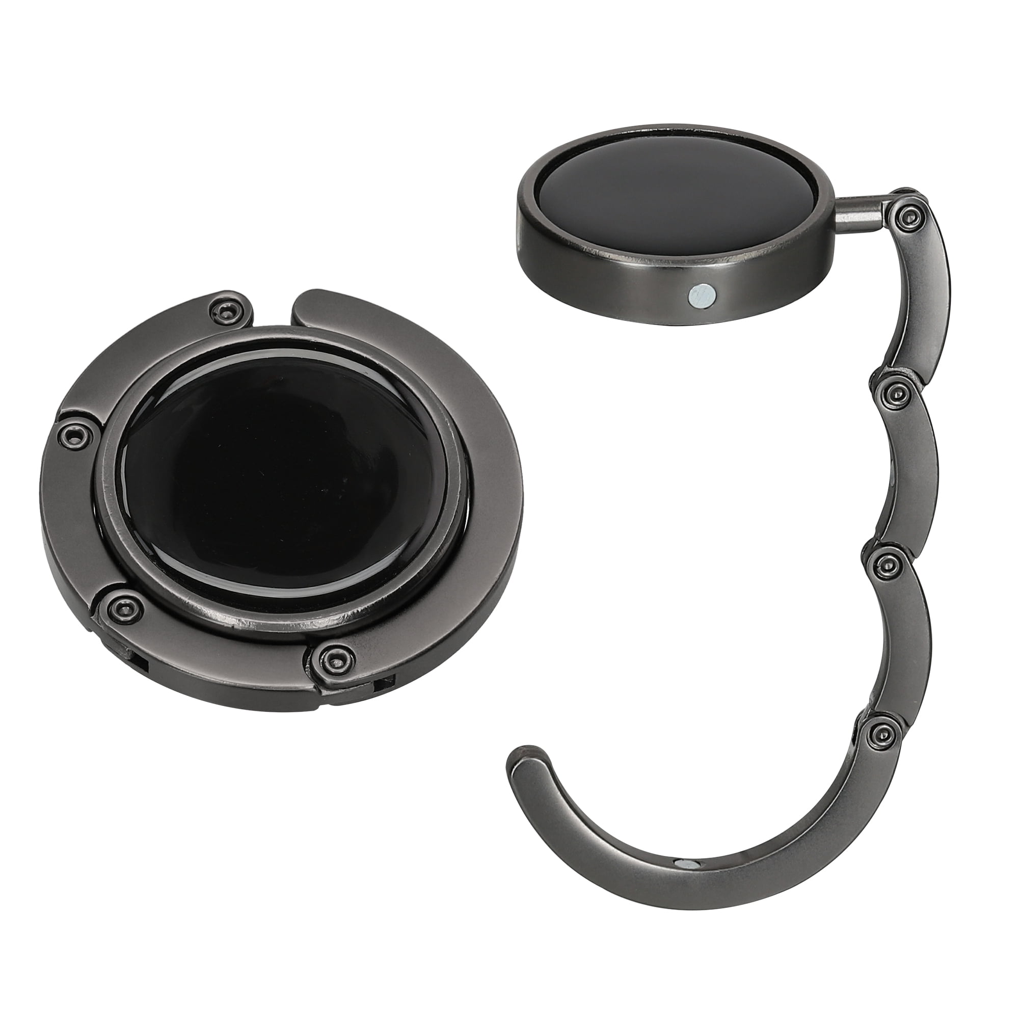 kwmobile Purse Hanger - Set of 2 Purse Hook for Table - Folding Handbag ...