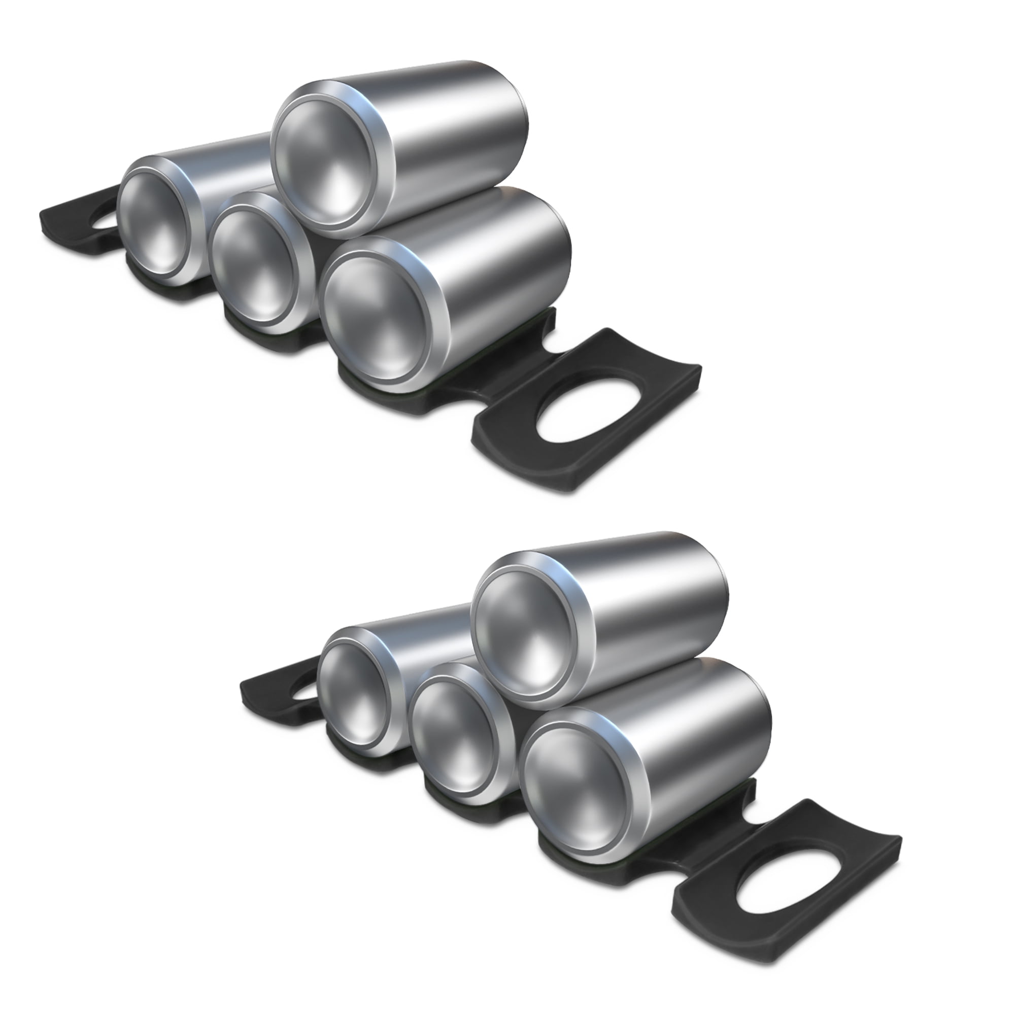 kwmobile Silicone Bottle Stacking Mat (Set of 2) - Refrigerator ...