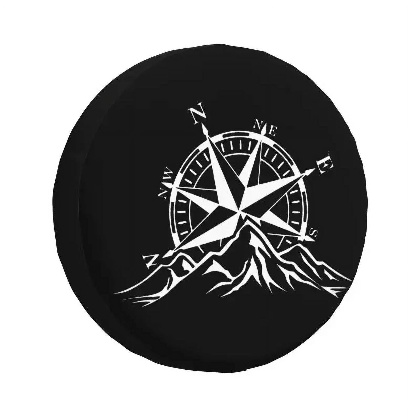 l Camping Adventure Compass Spare Tire Cover for Mitsubishi Suzuki RV ...