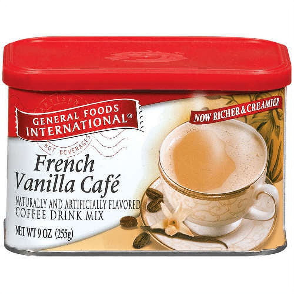 'l Coffe French Vanilla 9 Oz - Walmart.com