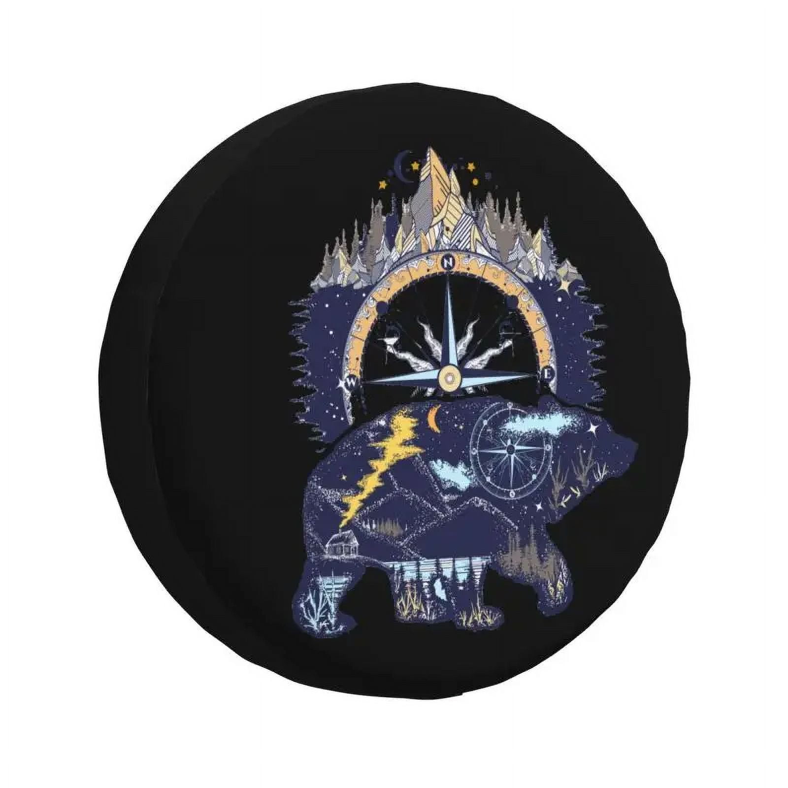 l Compass Spare Wheel Cover for Mitsubishi Pajero 4WD SUV Navigate ...