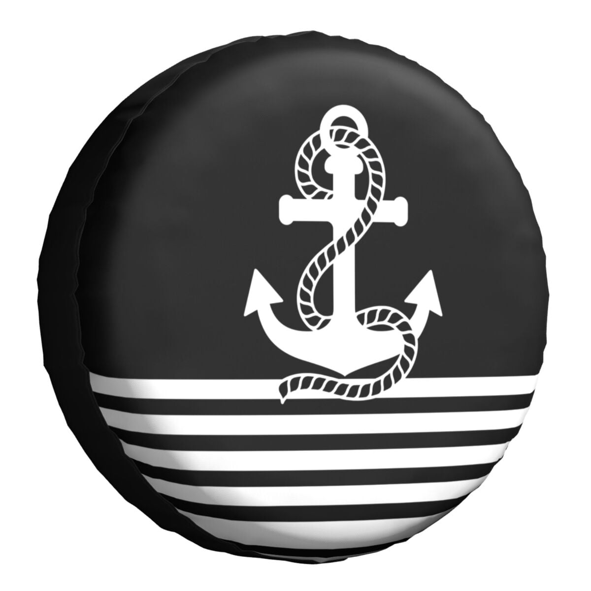 l Coral And Black Anchor Spare Tire Cover for Hummer Custom Navy ...