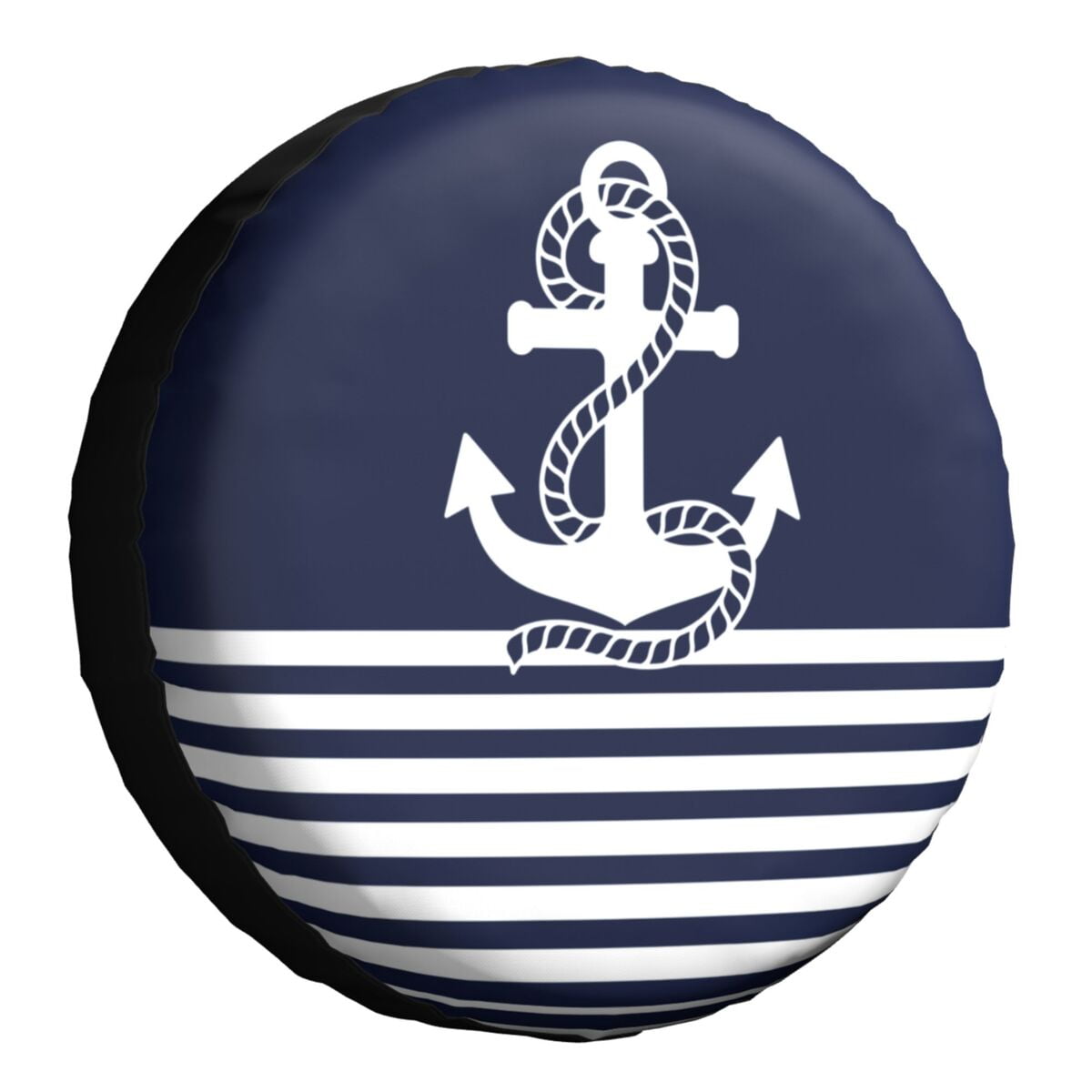 l Coral And Black Anchor Spare Tire Cover for Hummer Custom Navy ...