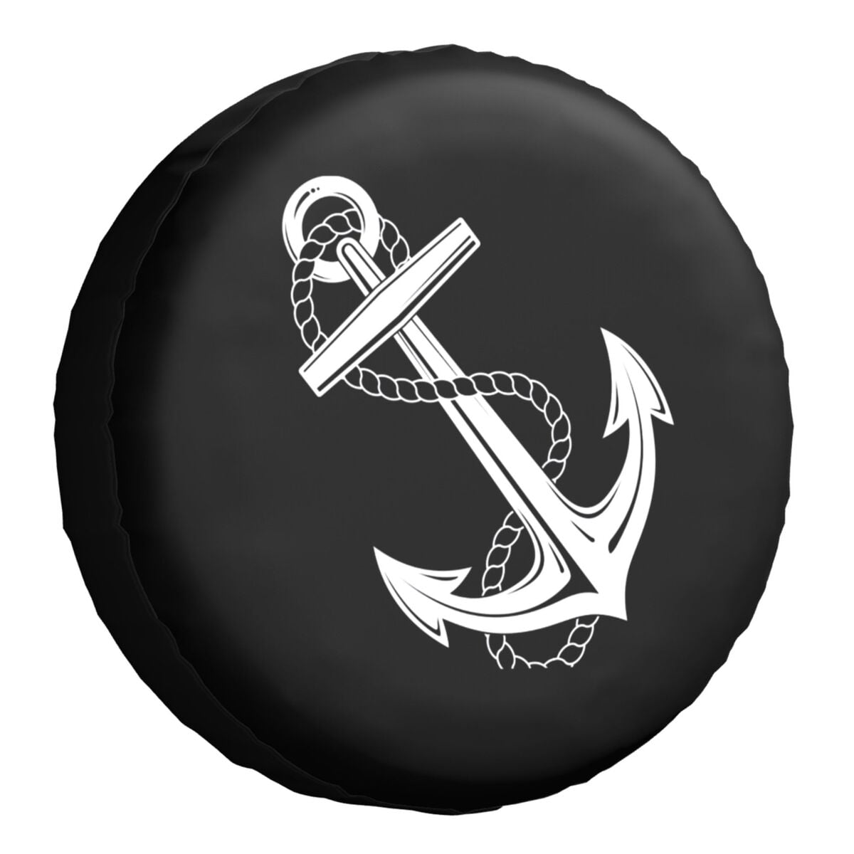l Coral And Black Anchor Spare Tire Cover for Hummer Custom Navy ...
