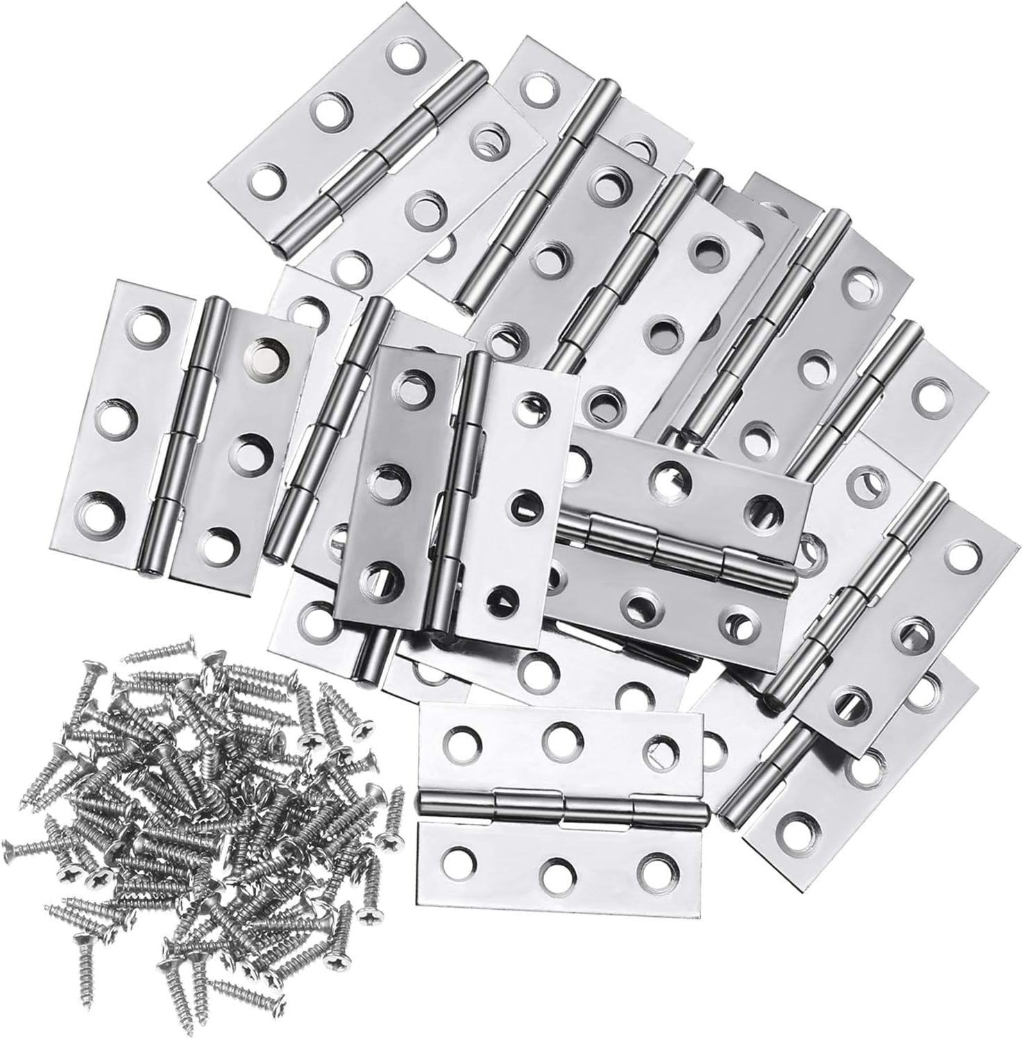 l Door Hinges Stainless Steel Folding Butt Hinges Home Furniture ...