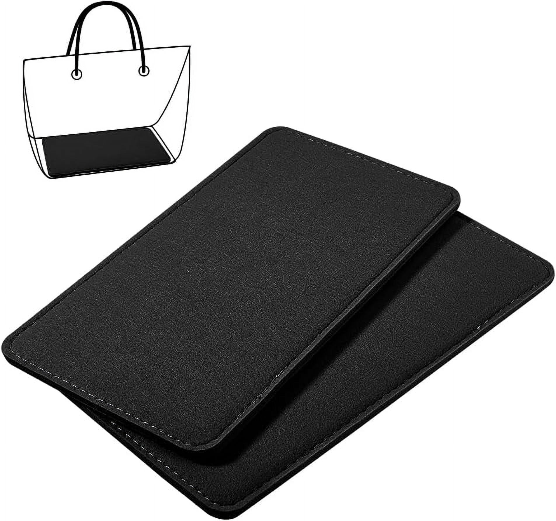 l Felt Base Shaper 11 x 6 inch Black Bag Shaper Purse Shaper Bag Bottom ...