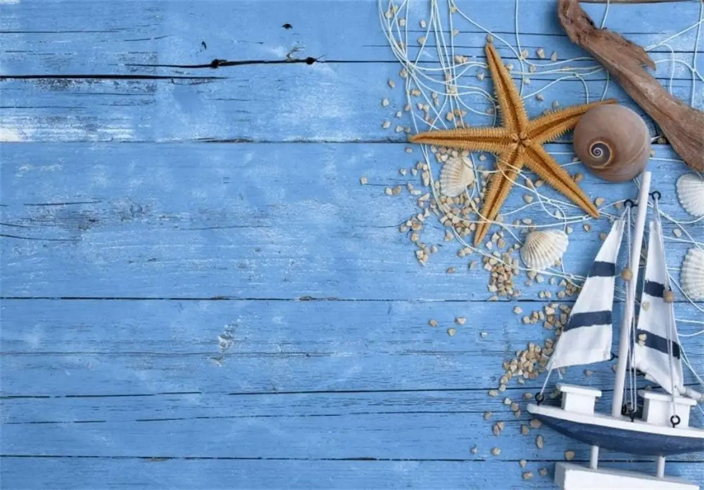 l Rudder Party Custom Birthday Backdrop Background Sailing Photography ...