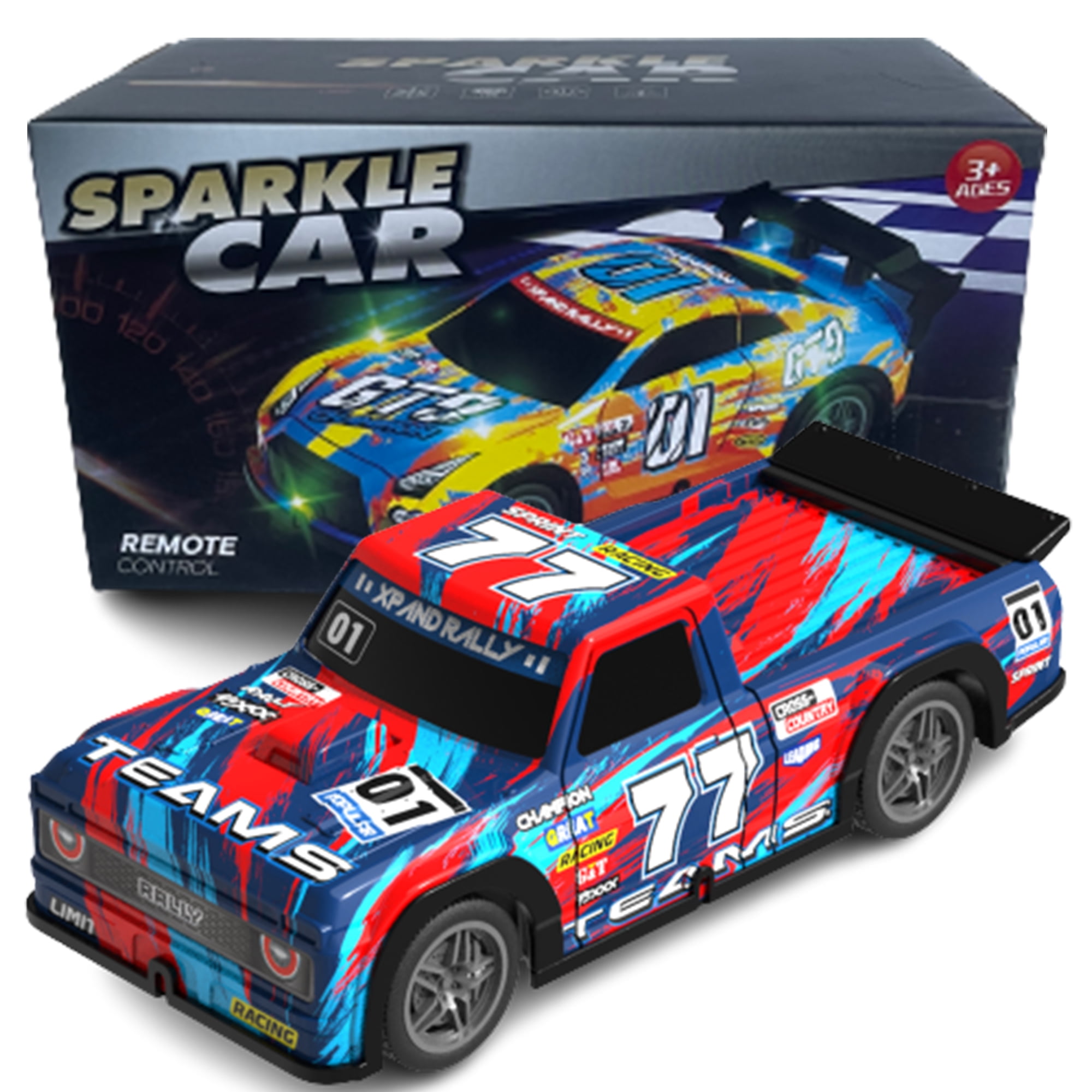 lEPECQ Remote Control Cars for 3-12 Years Old Boys,1:22 Light Up Remote ...