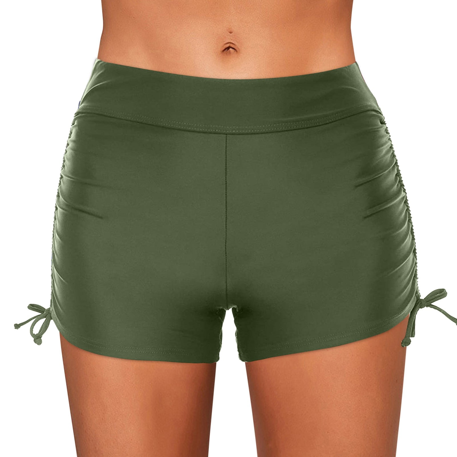 Labakihah Swim Pants For Women Women Running High Waist Bikini Bottoms Swim Briefs Beach Shorts