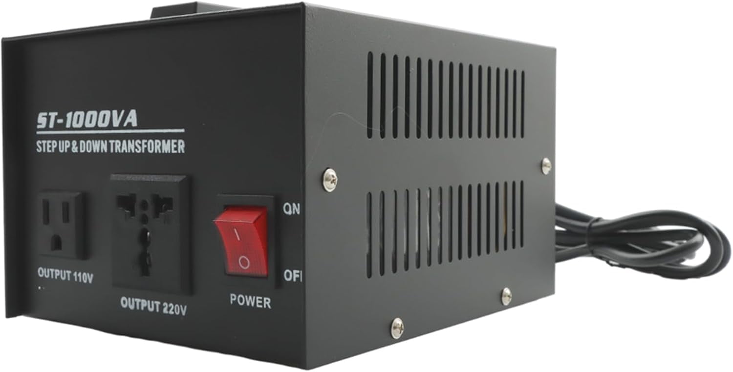 labwork 1000W Step-Up/Step-Down Transformer 110 Volt to 220 Volt / 220 ...