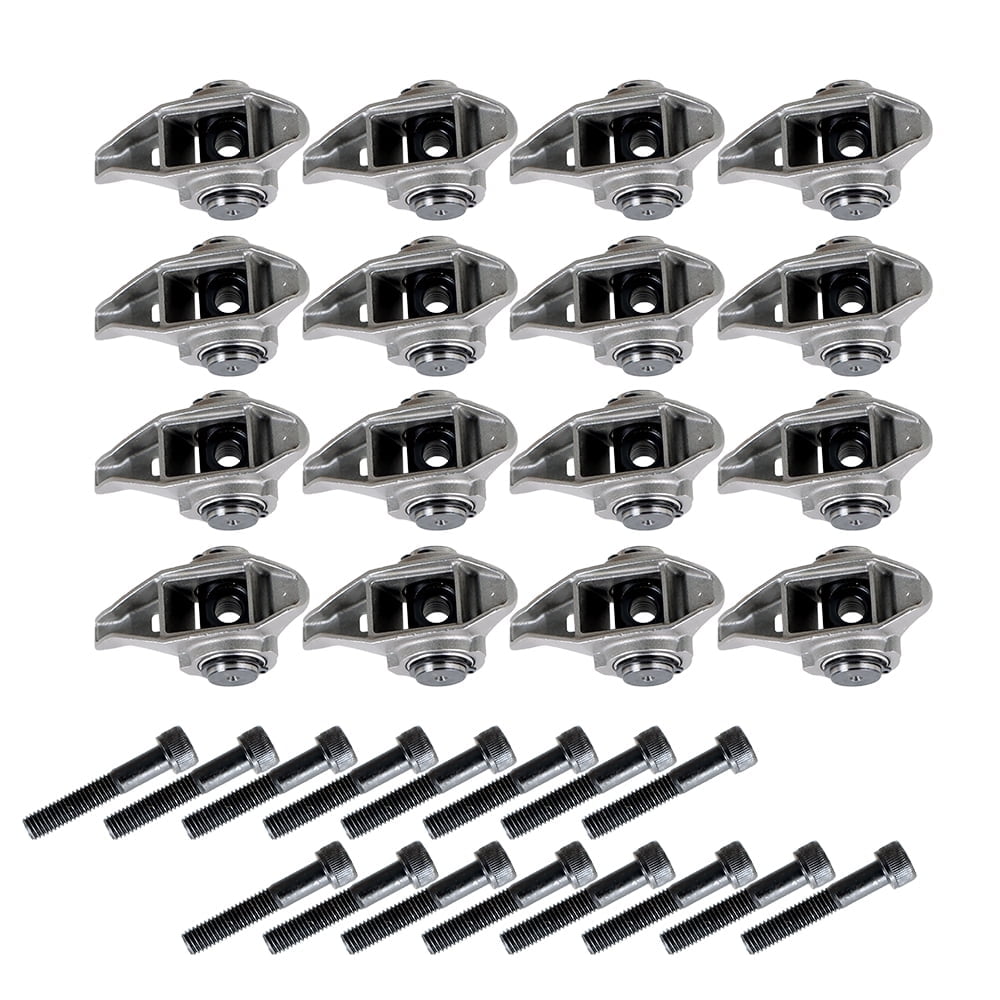 labwork 16x Rocker Arms With Trunion Installed For LS1 Engines 4.8 5.3 ...