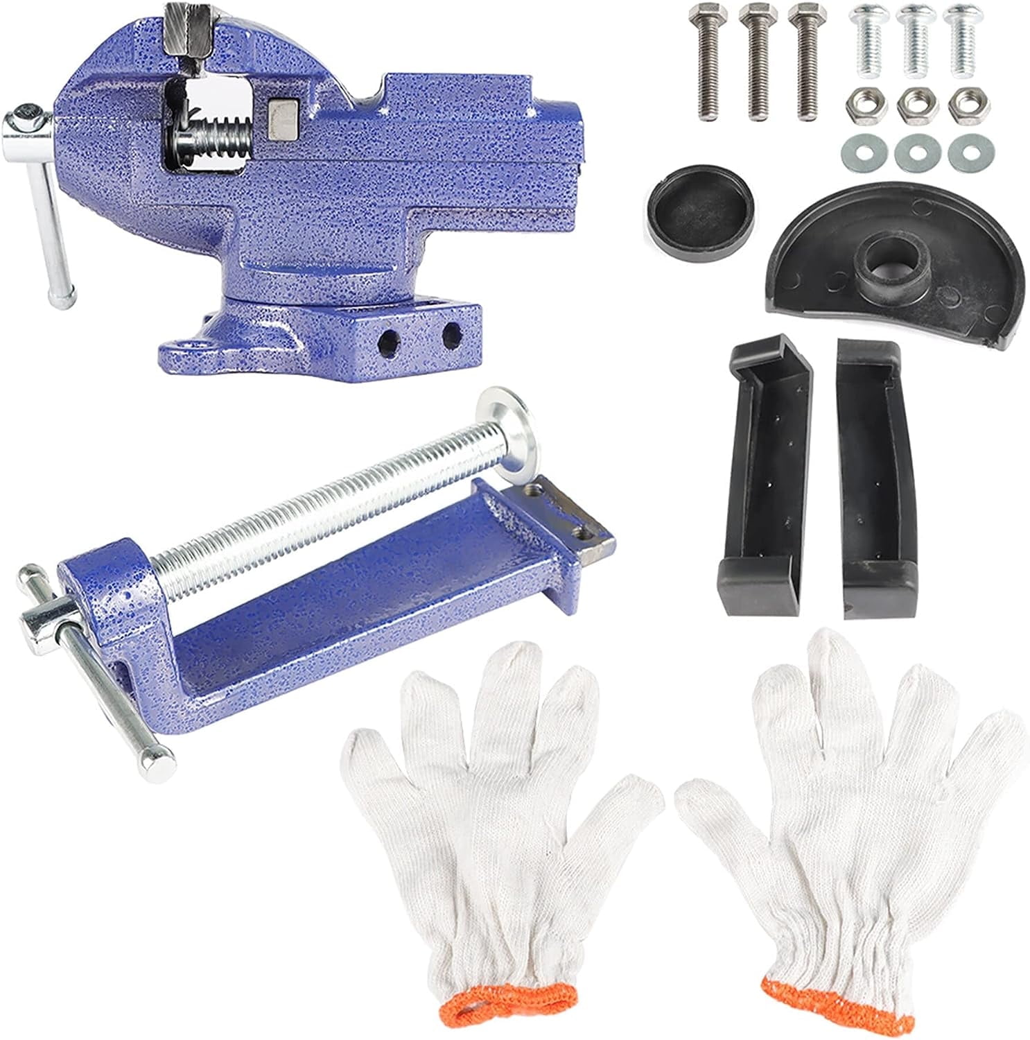 labwork 3.3 Inch Desktop Vise Universal Rotation 360 ° Vise ...