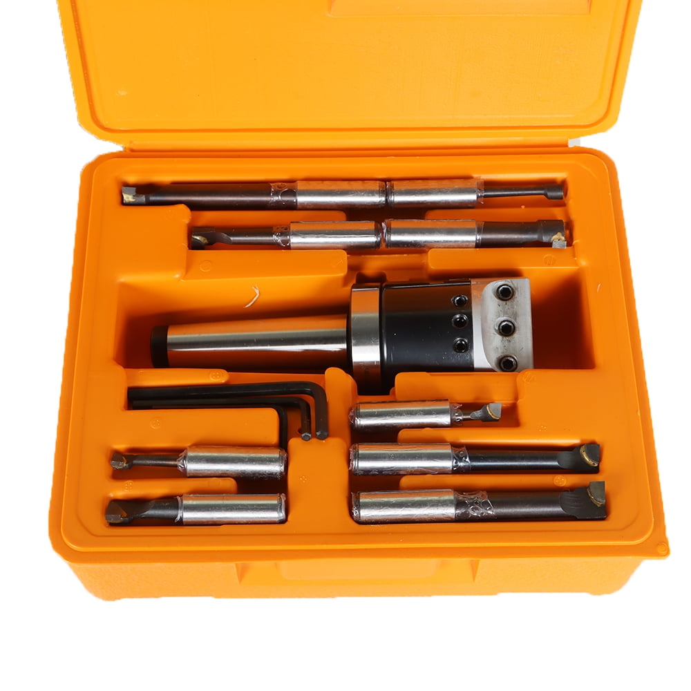labwork 3 Pieces Boring Tool Set 2 Inch Head 3MT Shank & 1/2" Boring ...