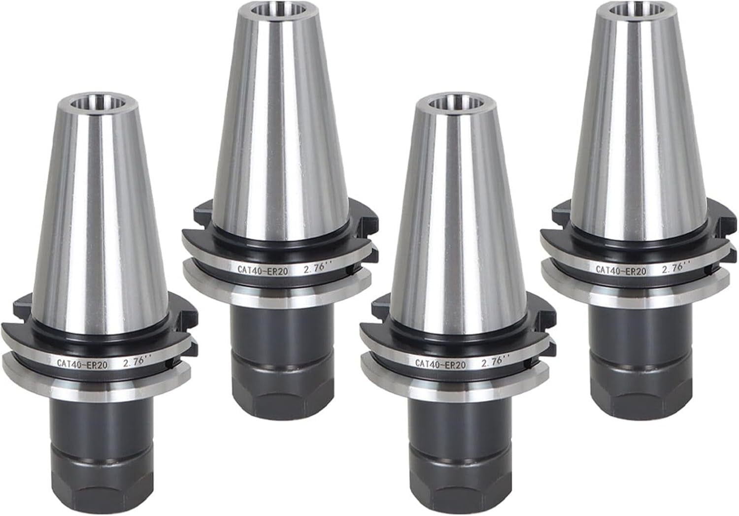 labwork 4 CAT40 x ER20 Collet Chucks Shank Length 2.76in Thread 5/8in ...
