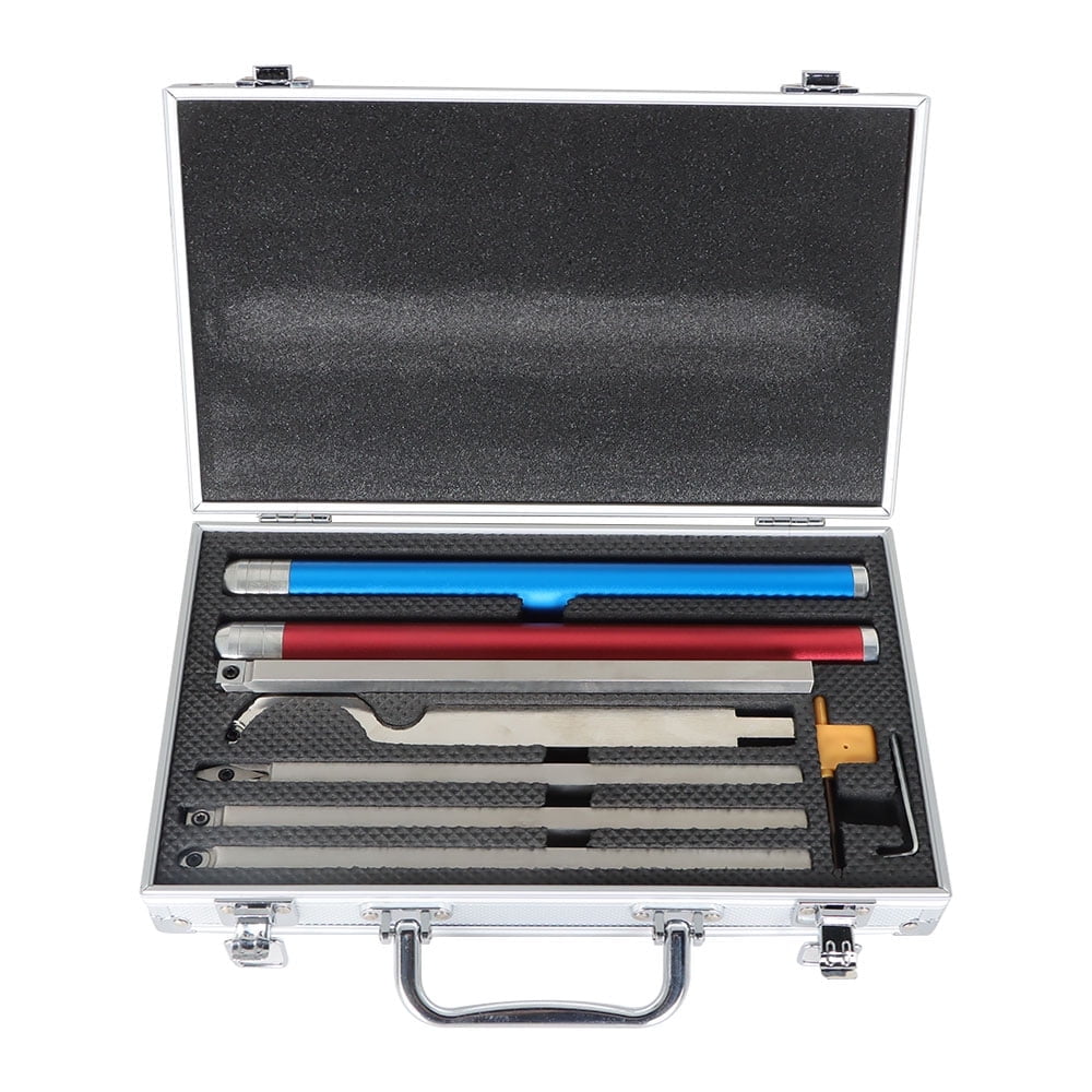 labwork 7 Pieces Carbide Lathe Tool Set, 20 Inch Full Size Woodturning ...