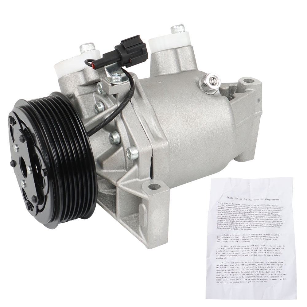 labwork A/C Compressor W/Clutch For 2012-2018 Nissan Versa Tiida Versa ...