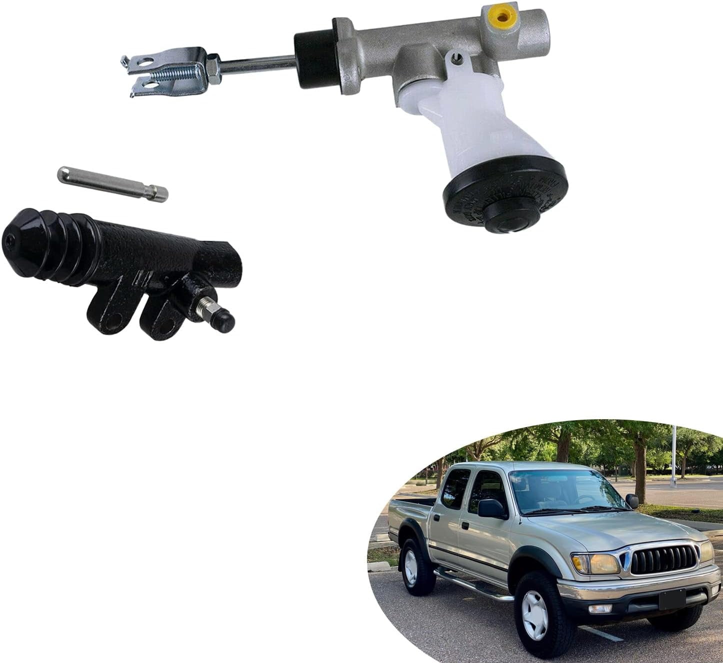 labwork Clutch Master & Slave Cylinder Replacement for 1995-2004 Tacoma ...