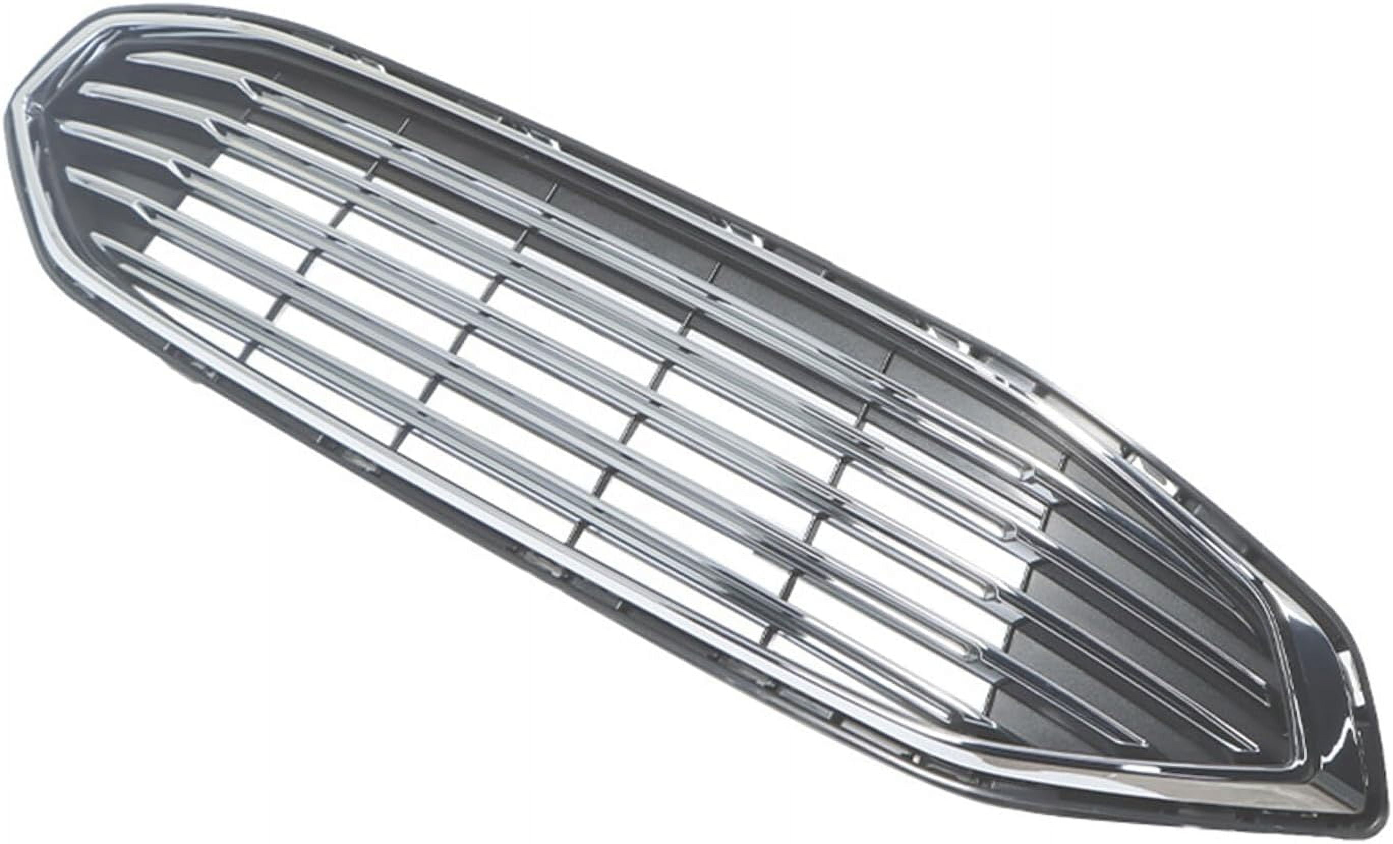 labwork For 2017/2018 Ford Fusion Chrome Grill Front Upper Bumper ...