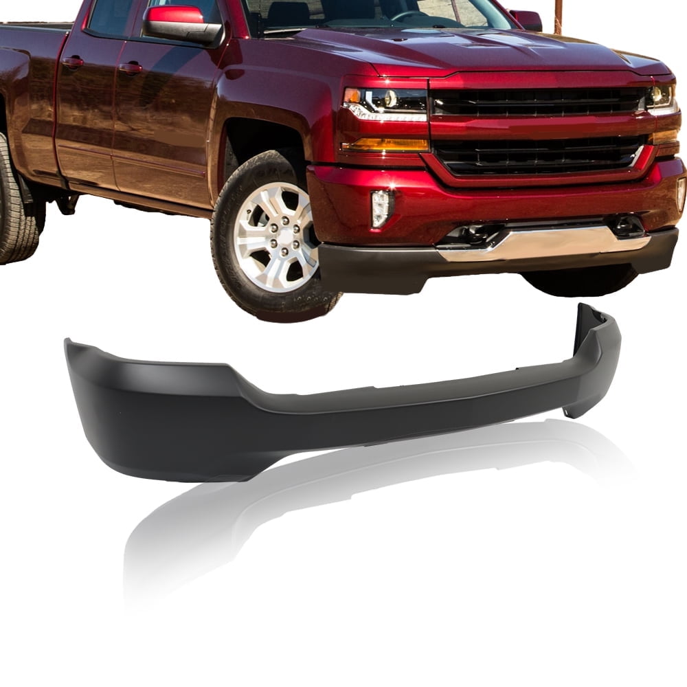 labwork Front Bumper Face Bar Black Steel Replacement for 2016 2017 ...