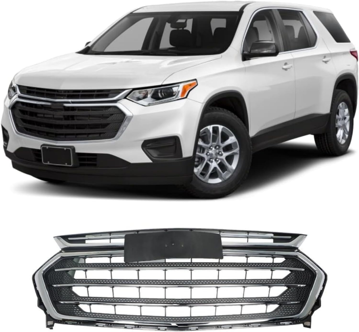 labwork Front Bumper Upper Grille Assembly 84344487 Replacement for ...