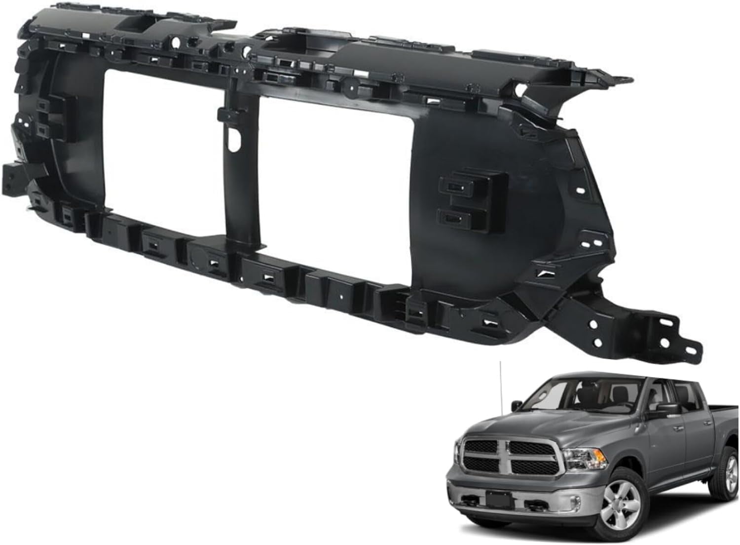 labwork Front Grille Base Bracket Support 68366528AH Replacement for ...