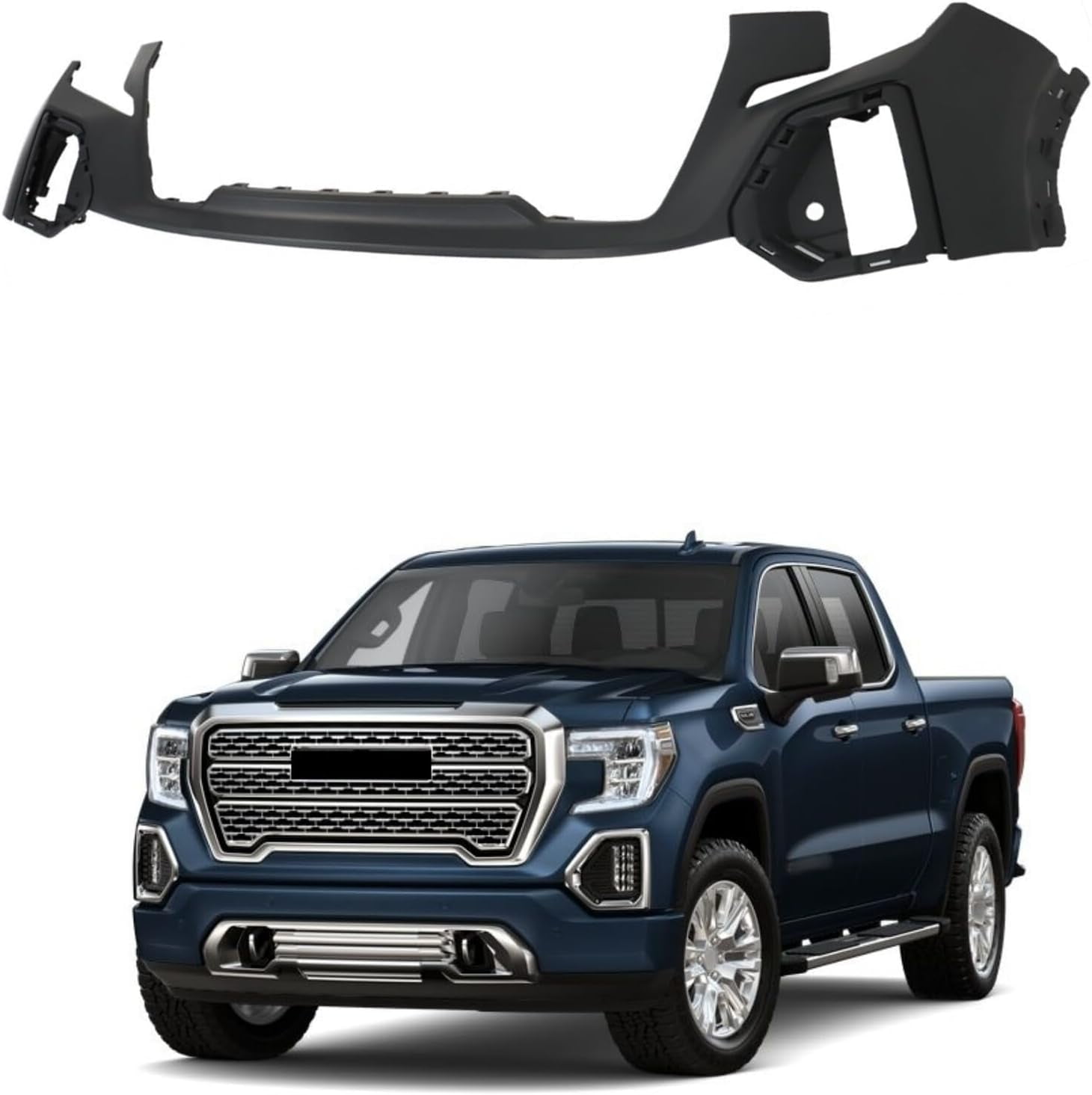 labwork Front Upper Bumper Cover Replacement for 2019 2020 2021 Sierra ...