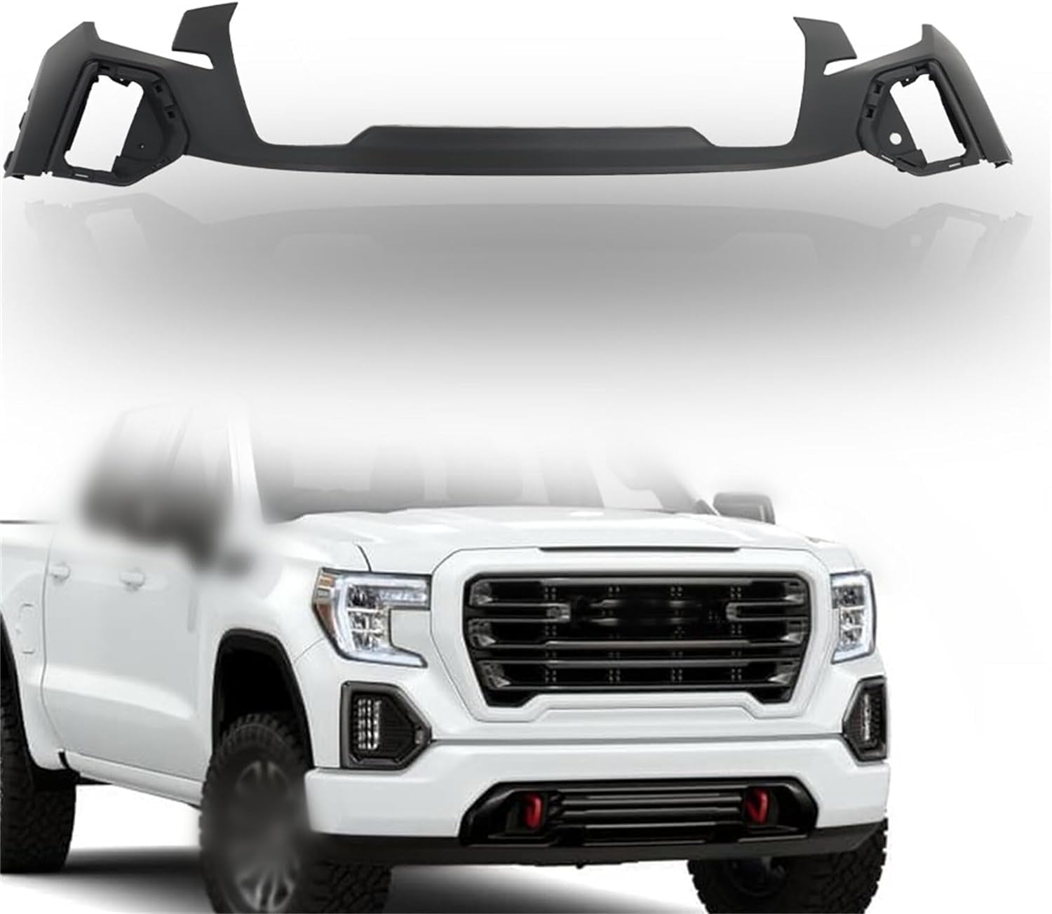 labwork Front Upper Bumper Cover Replacement for 2019 2020 2021 Sierra ...