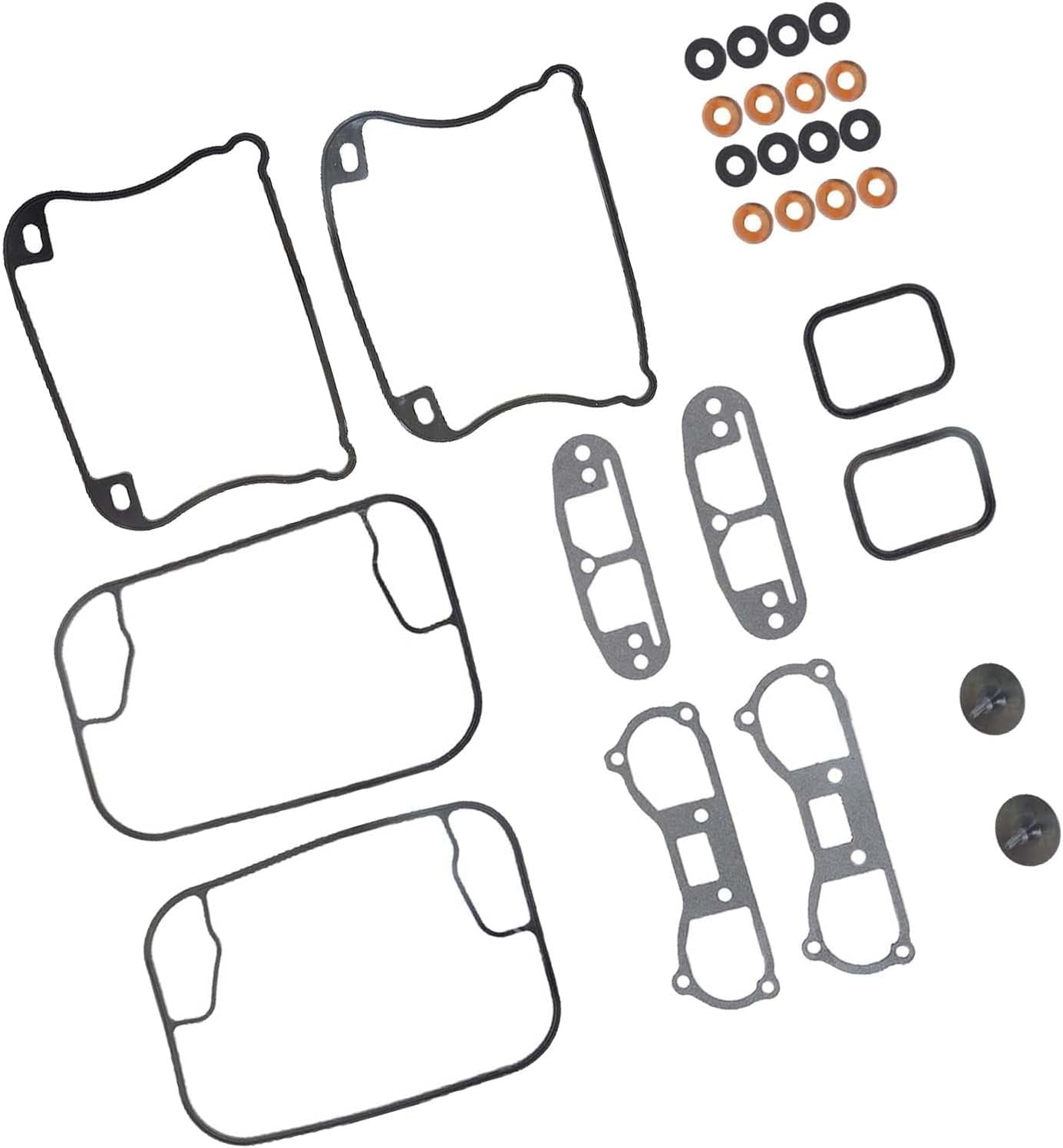 labwork Full Rocker Box Gasket Kit Steel Base Gaskets Replacement for ...