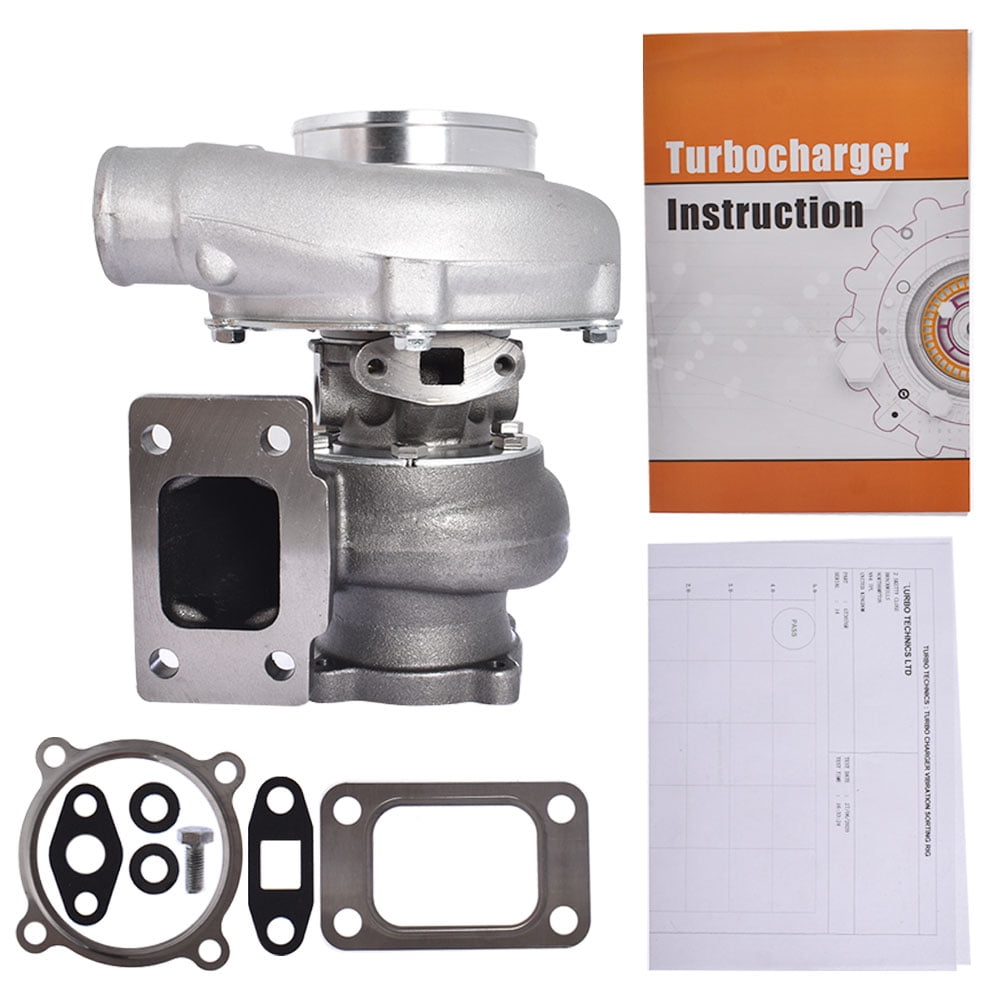 labwork GT3076 GT3037 Universal Turbo Turbocharger .82 A/R .60 4-Bolt ...