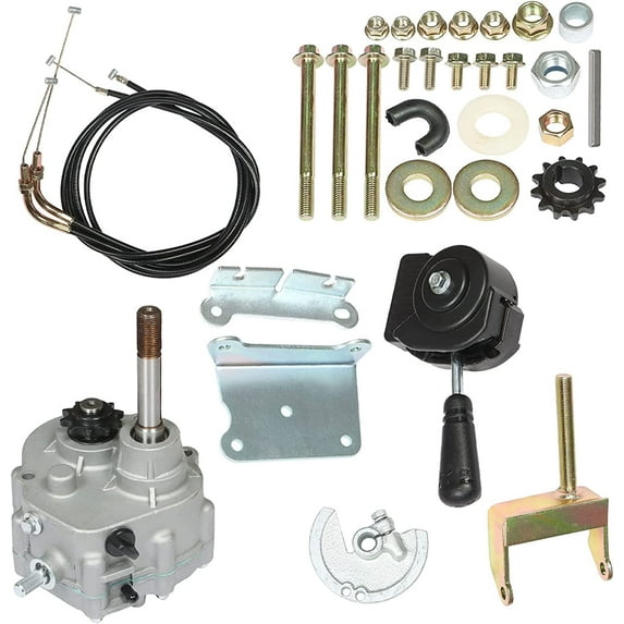 Labwork Go Kart Gearbox Kit, Forward Reverse for 2HP-13HP Engine, 30 ...
