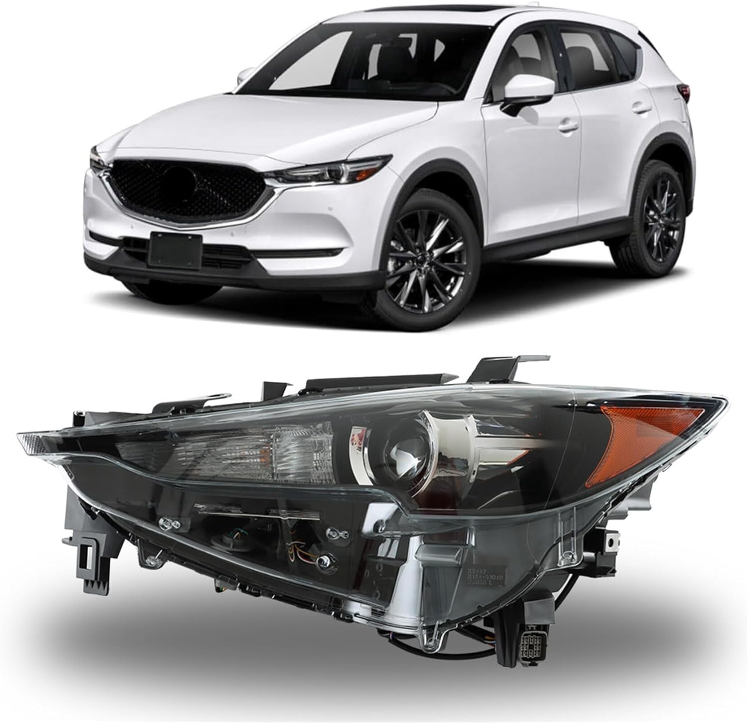 labwork Headlight Assembly Replacement for Mazda Cx-5 Cx5 2017-2021 LED ...