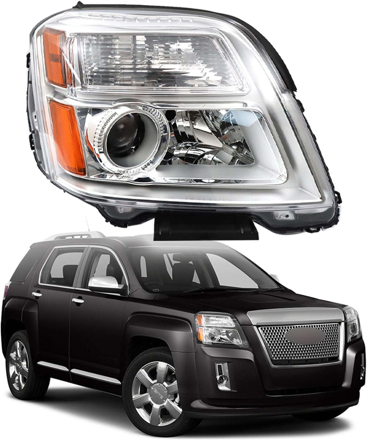 labwork Headlight Assembly Replacement for Terrain SL SLT SLE 2010-2015 ...
